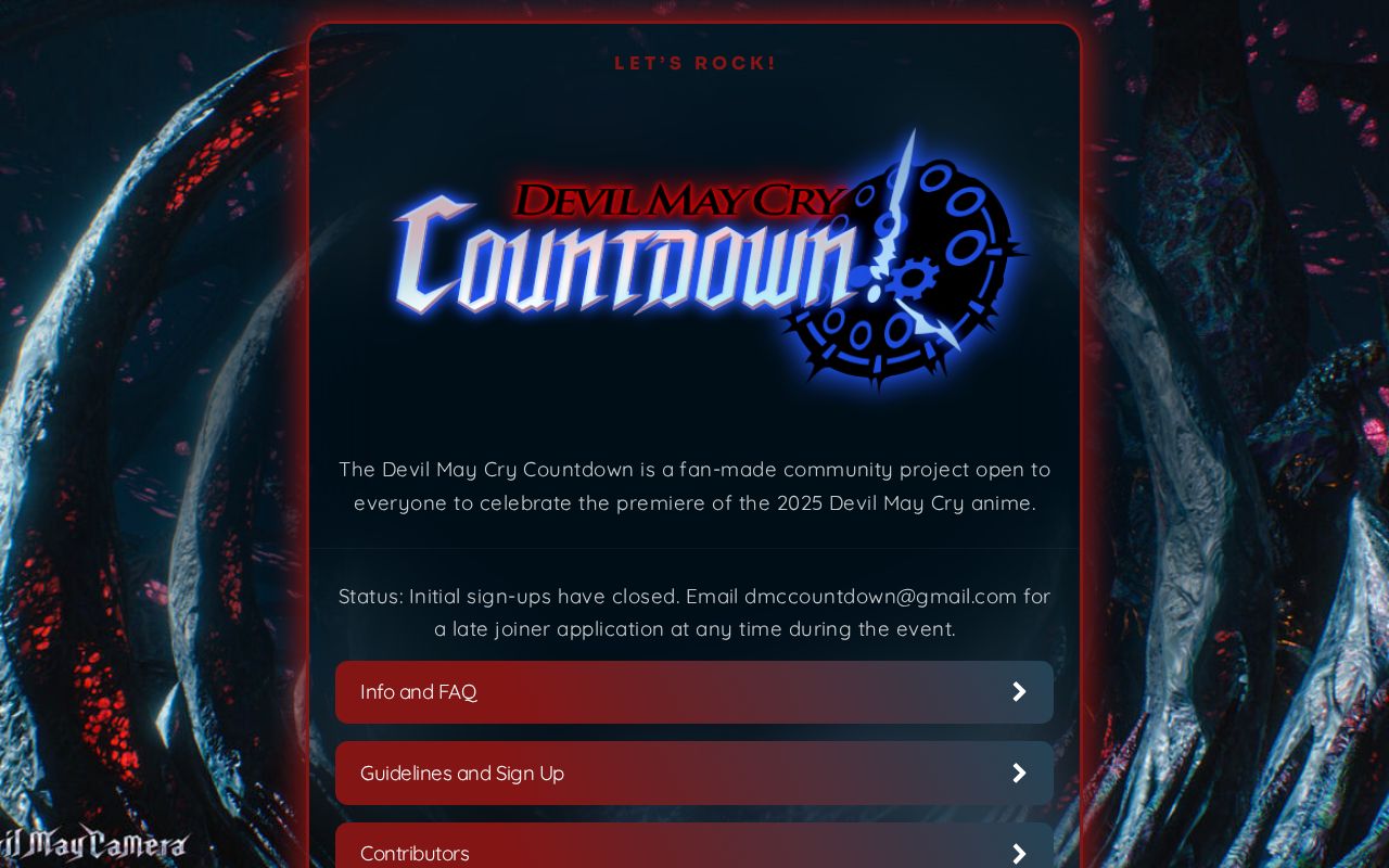 DMC Countdown